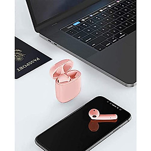 Wireless Bluetooth Earbuds, True Wireless Stereo Headsets in-Ear, 30H Playtime & Wireless Charging Case, Built-in Mic Earphones Premium Sound, Touch Control, IPX5 Waterproof Sport Headphones