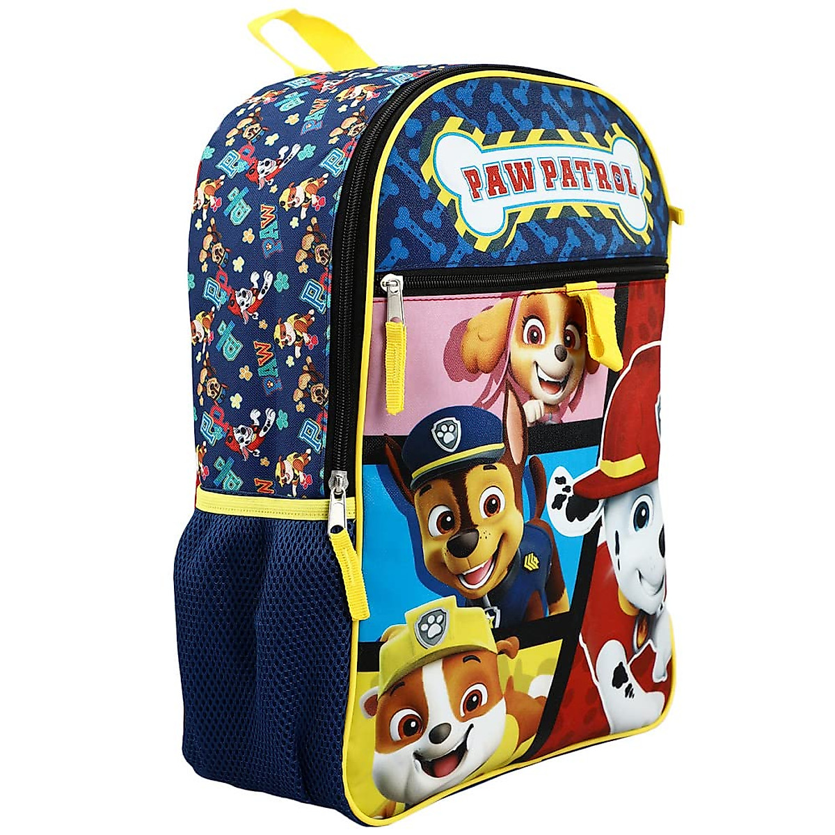 Paw Patrol Heroes Nickelodeon 6-Piece Backpack accessories Set for boys