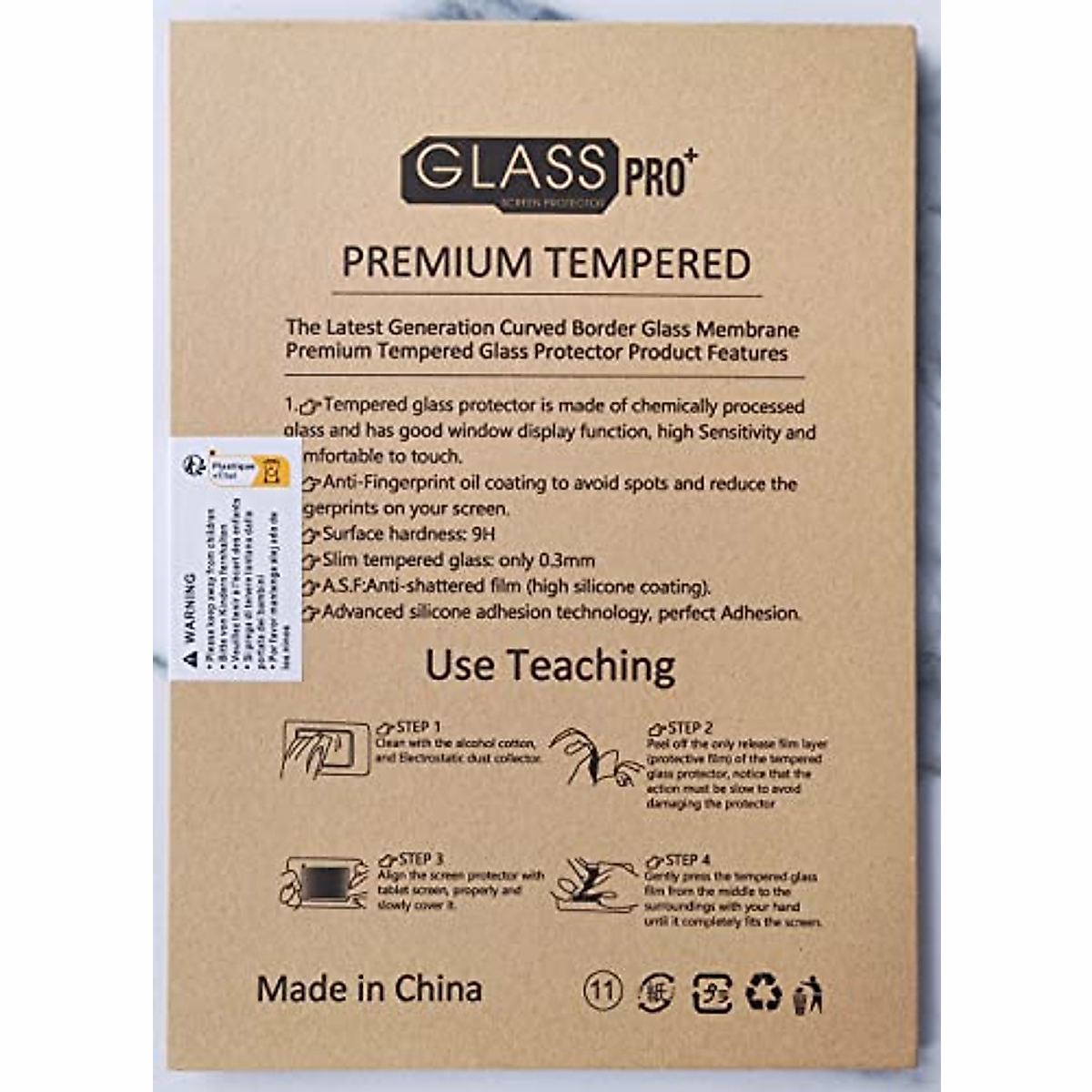 XunyLyee 2-Pack, Screen Protector for Lenovo Tab M10 Plus 3rd Gen 2022 (10.61 Inch) Anti-Scratch Tempered Glass Film Easy Installation