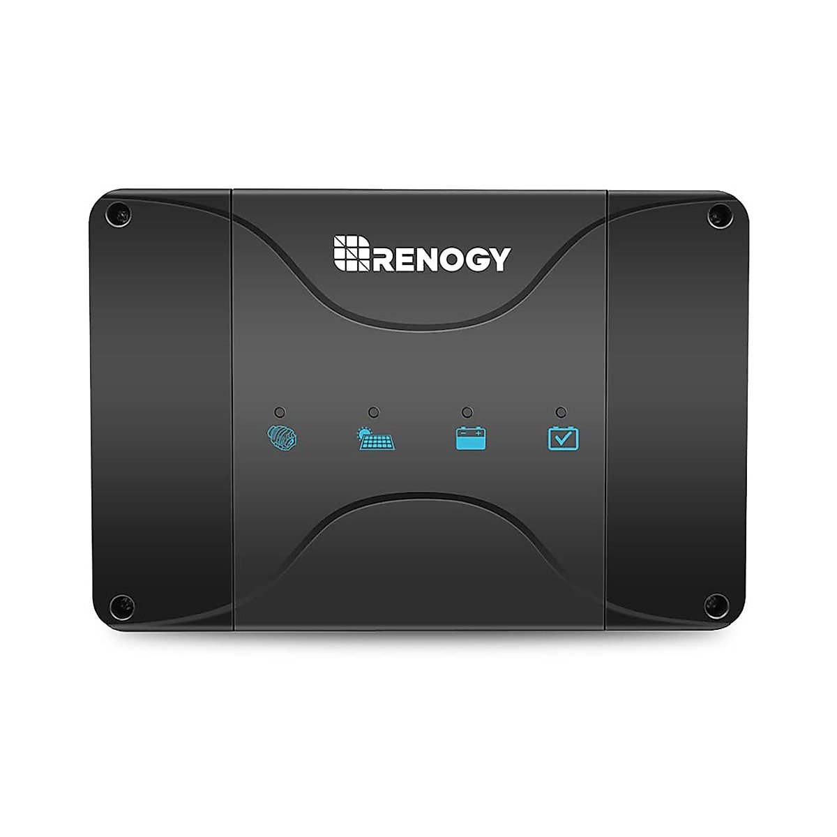 Renogy 50 Amp MPPT Charge Controller 12V MPPT Solar Charge Controller & ONE Core: All-in-one Off-Grid Energy Monitoring Panel with RV Leveling System