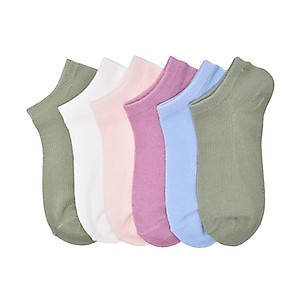 GAP Girls Low Cut Socks, Multi-Pack Kids Socks, Soft & Stretchy, Comfortable, Multi, Medium