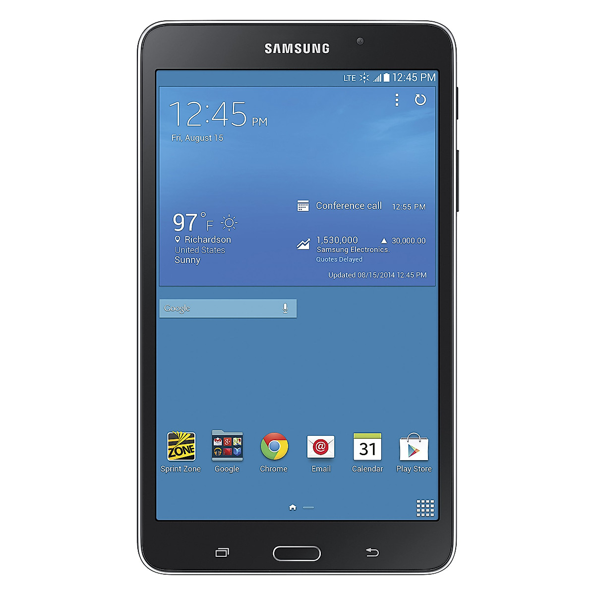 Samsung Galaxy Tab 4 4G LTE Tablet, Black 7-Inch 16GB (Sprint)