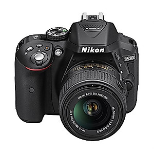 Nikon D5300 24.2 MP CMOS Digital SLR Camera Double Zoom Lens Kit with 18-55mm f/3.5-5.6G ED VR II + 55-200mm f/4.5-5.6G - International Version (No Warranty)