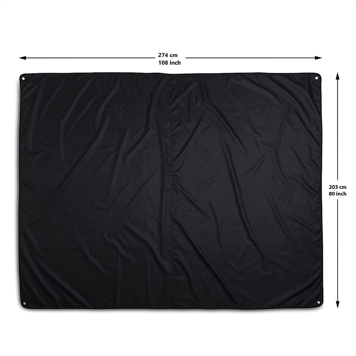 Agustu Drum Set Dust Cover - Premium Waterproof 80" x 108" Protection Drum Shield with Silver Coating for Electric and Electronic Drum Kits -Electric Drum Accessories - with Bag and Microfiber Cloth