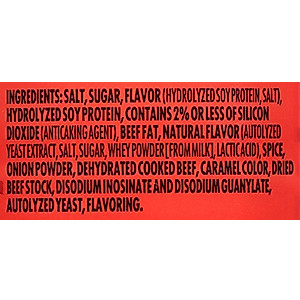 HERB-OX Beef Bouillon Cubes, Beef Stock Seasoning, 25 Ct, 3.25 oz