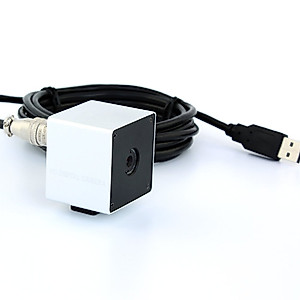 ELP 60degree Autofocus Camera USB with Aluminum enclouse housing for Surveillance Video System(Silver)