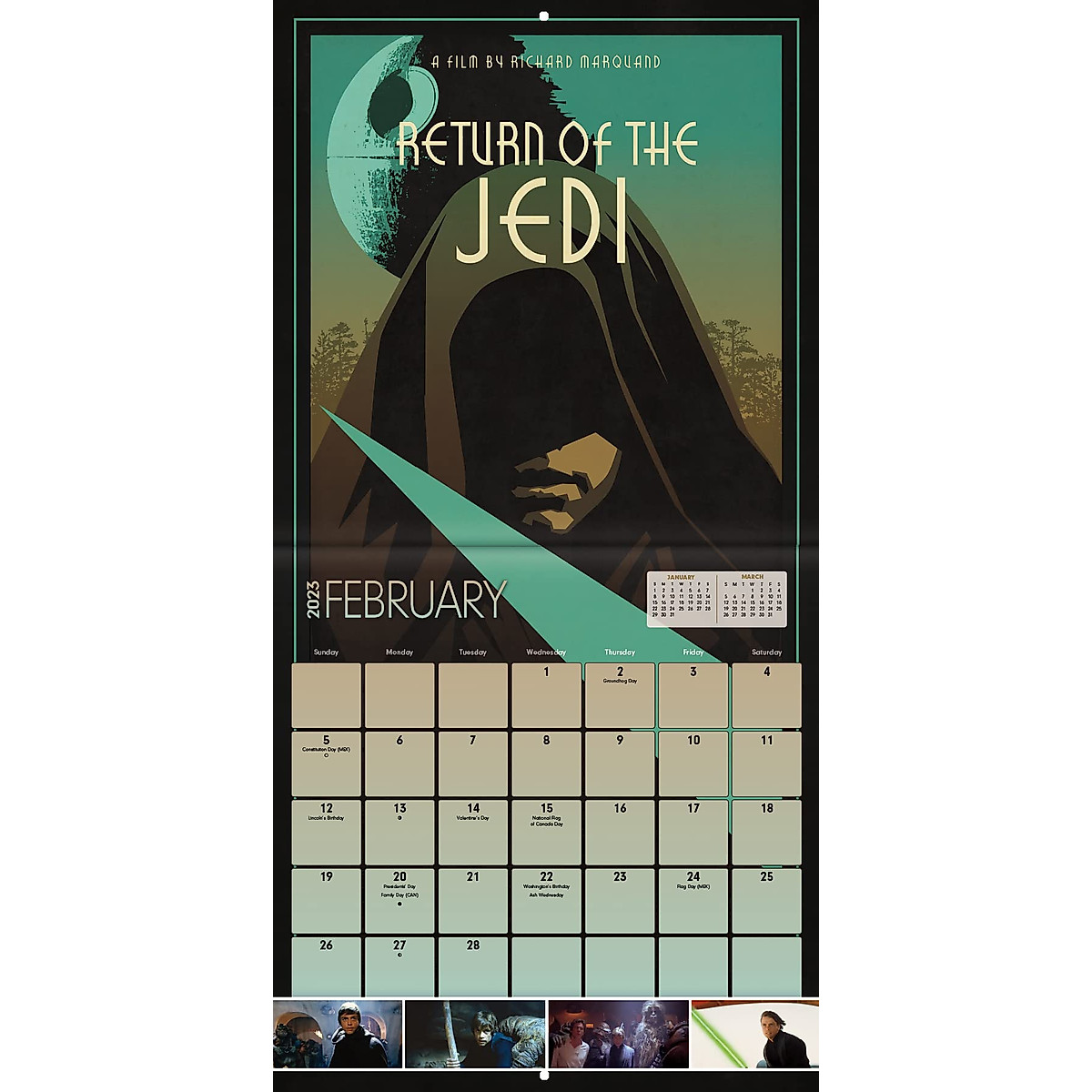 2023 Star Wars: Saga Collector's Edition Calendar