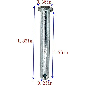 Replacement Simplicity or Snapper Shear Pins FITS 703063, 1668344, 1686806yp 10 Pack
