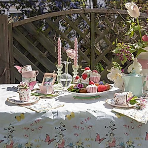 Talking Tables Fairy Party Decorations and Disposable Tableware for 16 Guests | Butterfly Bunting, Tablecloth, Cups, Plates and Napkins | for Kids Birthday, Mother's Day, Afternoon Tea, Baby Shower