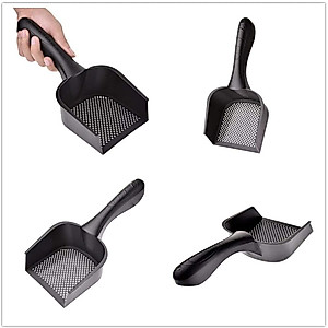 Hucholite Cat Litter Scoop Cat Fine Sand Scooper Pet Poo Shovel Kitty Pet Scoop Little Sifter Scoop Pet Shovel Scoop Pet Reptile Terrarium Bedding Litter Cleaner Scoop for Cat Tortoise SnakeA11