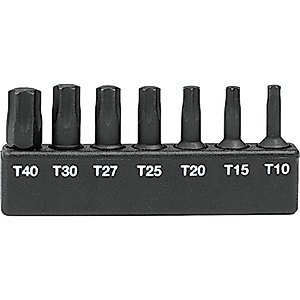 Makita A-96615 Impactx 7 Piece Torx 1″ Insert Bit Set