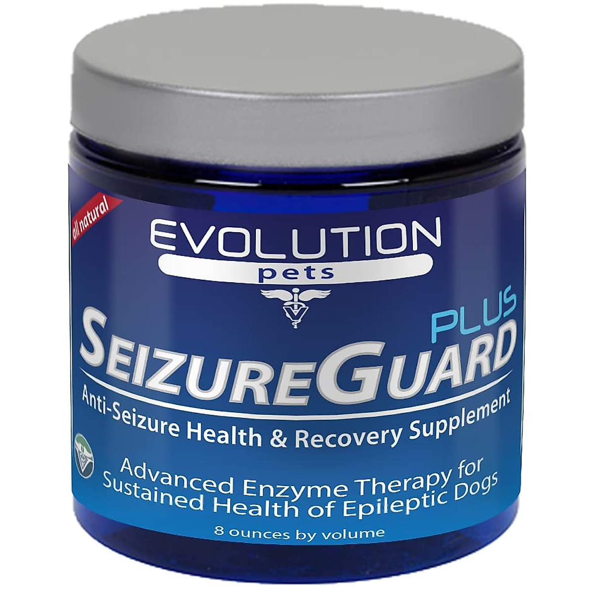 SeizureGuard Plus Dog Seizure & Epilepsy Supplement. Great Supplement for Dogs with Seizures! Can be Used Alone or with Seizure Medication for Dogs.