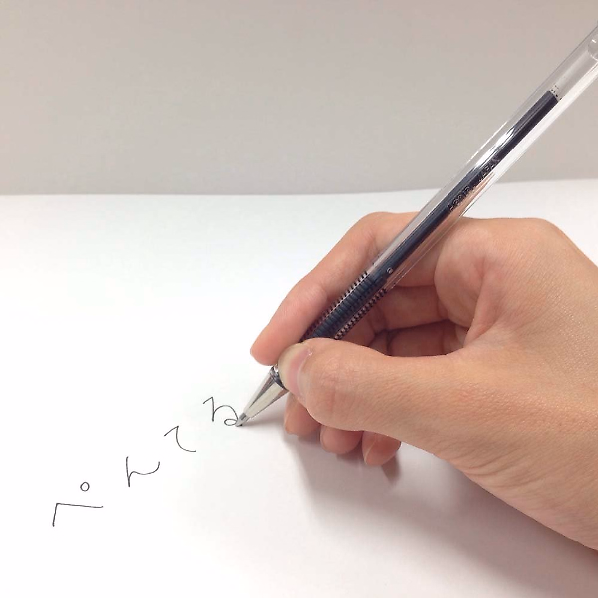 Pentel K105-GA Water-Based Ballpoint Pen, Hybrid, 0.02 inches (0.5 mm), Black, 10 Pieces