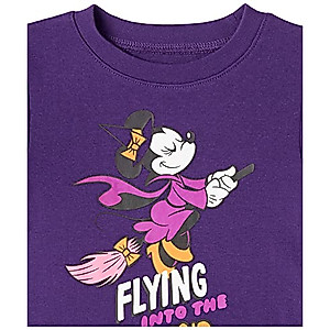 Amazon Essentials Disney | Marvel | Star Wars Toddler Girls' Pajama Set (Previously Spotted Zebra), Minnie/Halloween, 4T