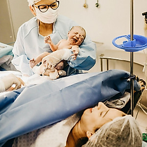 Cabilock Infusion Support Dining Tray Plastic Tray Hospital Supply Storage Tray for Perfusion Support Infusion Support Accessory Plastic Infusion Tray Detachable Drip Stand Plate