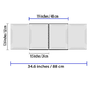 RAUYIVANY Music Folder, Sheet Music Folder, Office Folder, writable, Spiral Binding, A4 Size 40 Pockets, Also Used for Writing, Drawing and modifying and Storing Files (Black)