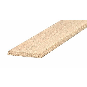 Natural Wood 3-Inch Flat Hardwood Threshold - MD Building Products 11924