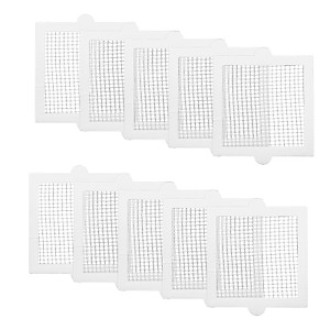 10pcs Disposables Hair Catcher For Bathtub Shower Drain Cover For Kitchen Bathroom Accessories Hair Stopper Sticker