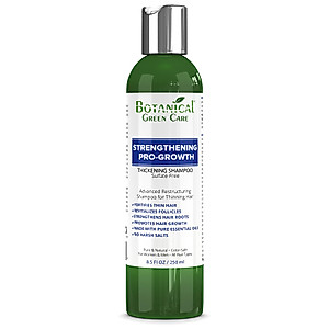 Strengthening Pro-Growth Shampoo, Hair Loss Therapy. Thickening Shampoo for Thinning Hair, Hair Loss Shampoo