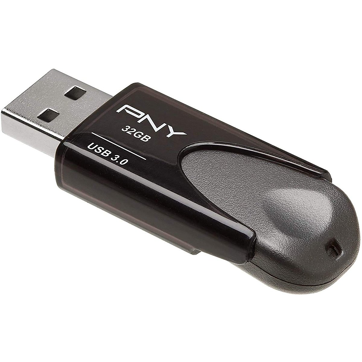Generic PNY 32GB USB 3.0 Flash Drive Turbo Attaché 4 (Bulk 5 Pack) Works with Computer (P-FD32GTBAT4-GE) Bundle with (2) Everything But Stromboli Lanyards
