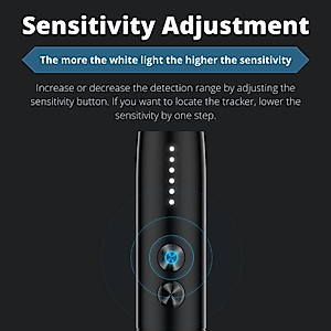 MADELONE Anti Spy Detector - for Wireless Audio Bug Camera, Bug Detector, Privacy Protector, 5 Levels Sensitivity, Portable Pen Shape for Home Office Travel