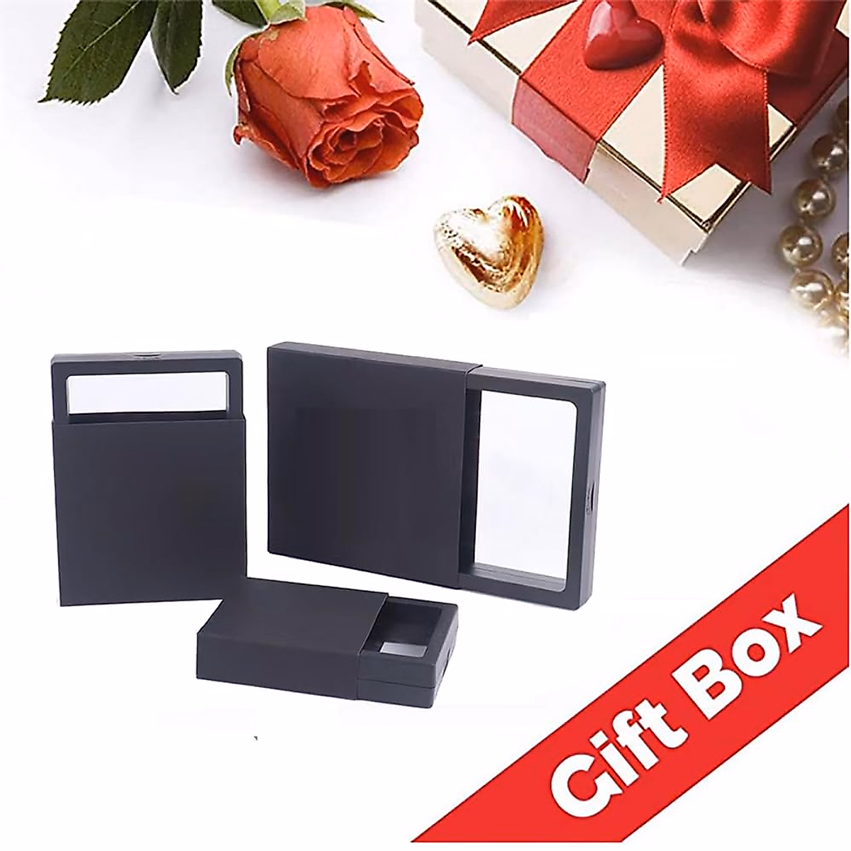 Rofeego S925 Sterling Silver Koi Fish Stud Earrings,hypoallergenic Red Carp Jewelry Gifts ﻿