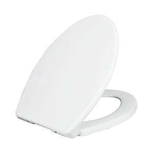 LUXE Bidet NEO 110 White and Elongated Toilet Seat Bundle