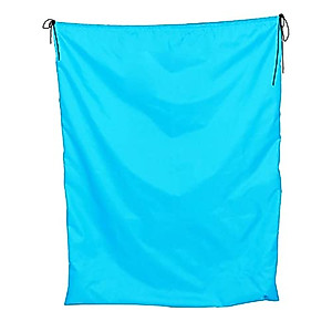Colcolo Single Bag Waterproof Drawstring Storage Pouch Carry Sack Organizer, Blue, 50x70cm