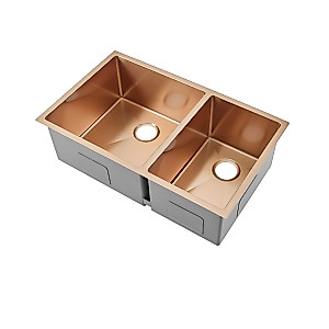 Swiss Madison Well Made Forever SM-KU725RG Undermount Sink, Rose Gold