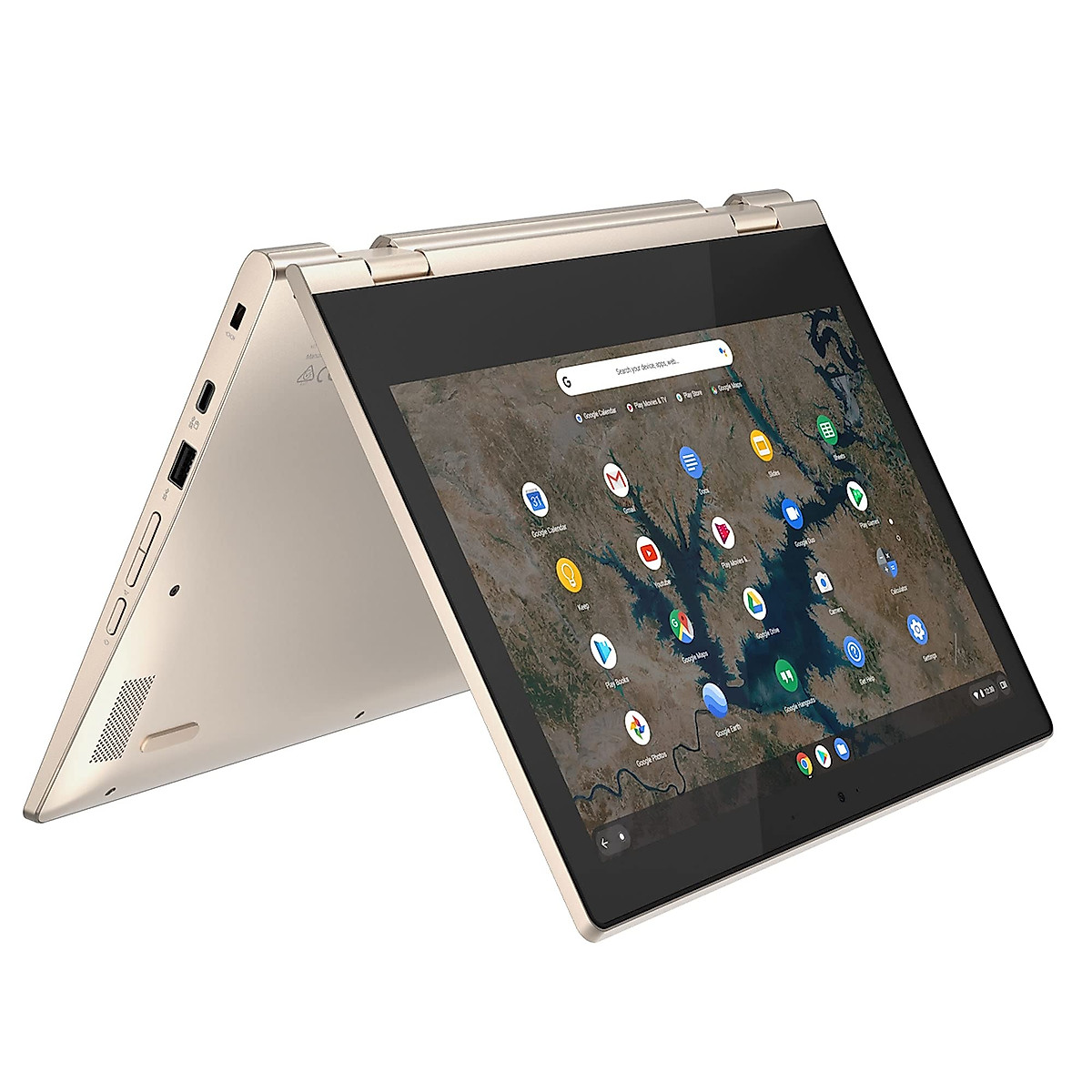 Lenovo IdeaPad Flex 3 CB 11IGL05 82BB0007US 11.6" Touchscreen 2 in 1 Chromebook - HD - 1366 x 768 - Intel Celeron N4020 Dual-core (2 Core) 1.10 GHz - 4 GB RAM - 32 GB Flash Memory - Almond