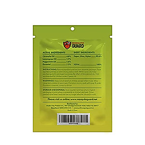 Mosquito Guard 60 Pack Mosquito Repellent Stickers for Kids - DEET Free Mosquito Repellent Outdoor Patio - Plant Based Mosquito Patches for Kids