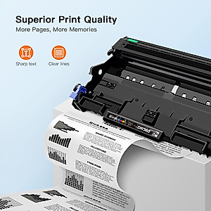 E-Z Ink (TM) Compatible Toner Cartridge & Drum Unit Replacement for Brother TN360 TN330 DR360 DR-360 High Yield Compatible with DCP-7040 DCP-7030 MFC-7840W HL-2140 MFC-7340(2 Toner, 1 Drum Unit)