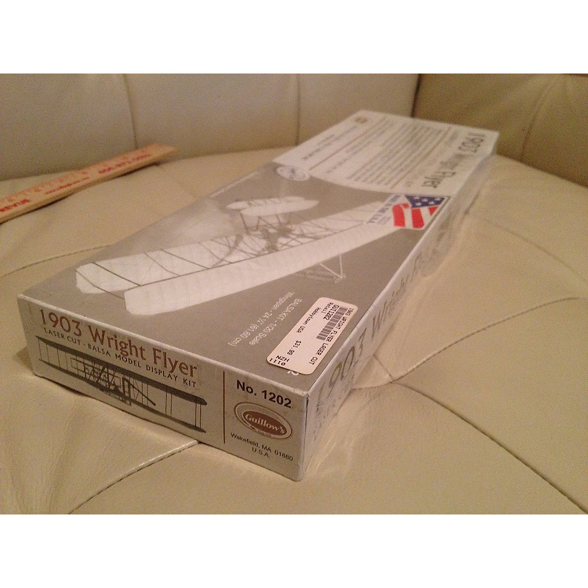 Guillow's 1903 Wright Brother Flyer Laser Cut Model Kit, Small