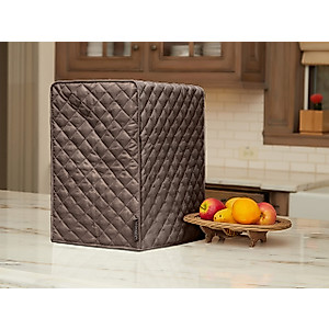 Covermates Keepsakes - Rectangular Appliance Cover - Dust Protection - Stain Resistant - Washable - Appliance Cover-Bronze