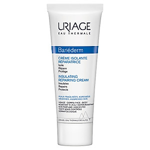 URIAGE Bariederm Insulating Repairing Cream 2.5 fl.oz. | Skin Regenerating Moisturizer for Dry and Irritated Skin | Calming, Soothing and Protective Scar Treatment