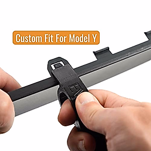 Tesla Model Y Hitch Cover Removal Tools (2nd Gen) - Black Plastic Similar to Hitch Cover - Made in USA - Pry Bar Set