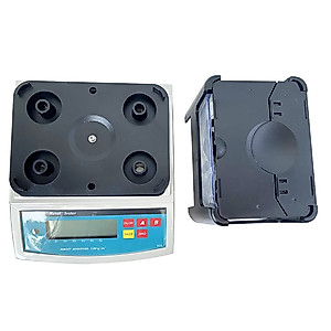 HFBTE Solids Densimeter Electronic Solid Density Meter Digital Density Meter Gravity Balance Gravimeter for Measuring Plastic Rubber,Etc Precision 0.005g Accuracy 0.001g/cm3 Maximum Weight 300g