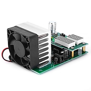 60W 9.99A 30V Electronic Load Aging Test Module,Single Mode Constant Current Battery Capacity Tester, Intelligent Fan Control,Overheat