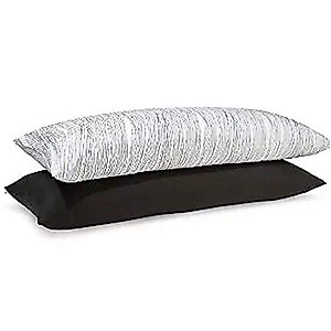 Room Essentials Ebony 2 Pack Body Pillow Covers