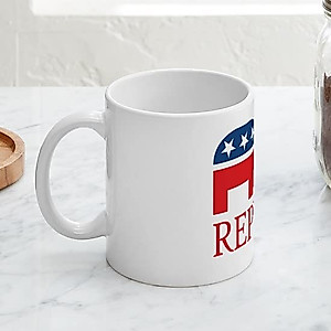 CafePress Proud To Be Republican Mugs Ceramic Coffee Mug, Tea Cup 11 oz