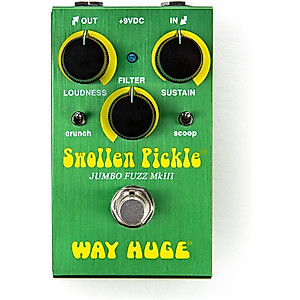 Way Huge WM41 Swollen Pickle Smalls Bundle with 2 MXR Patch Cables and Power Supply