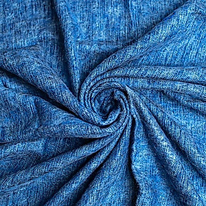 Extra Midnight Blue Soft Yak Wool Blend Blanket/Throw - Made in Nepal Size 48" x 96"