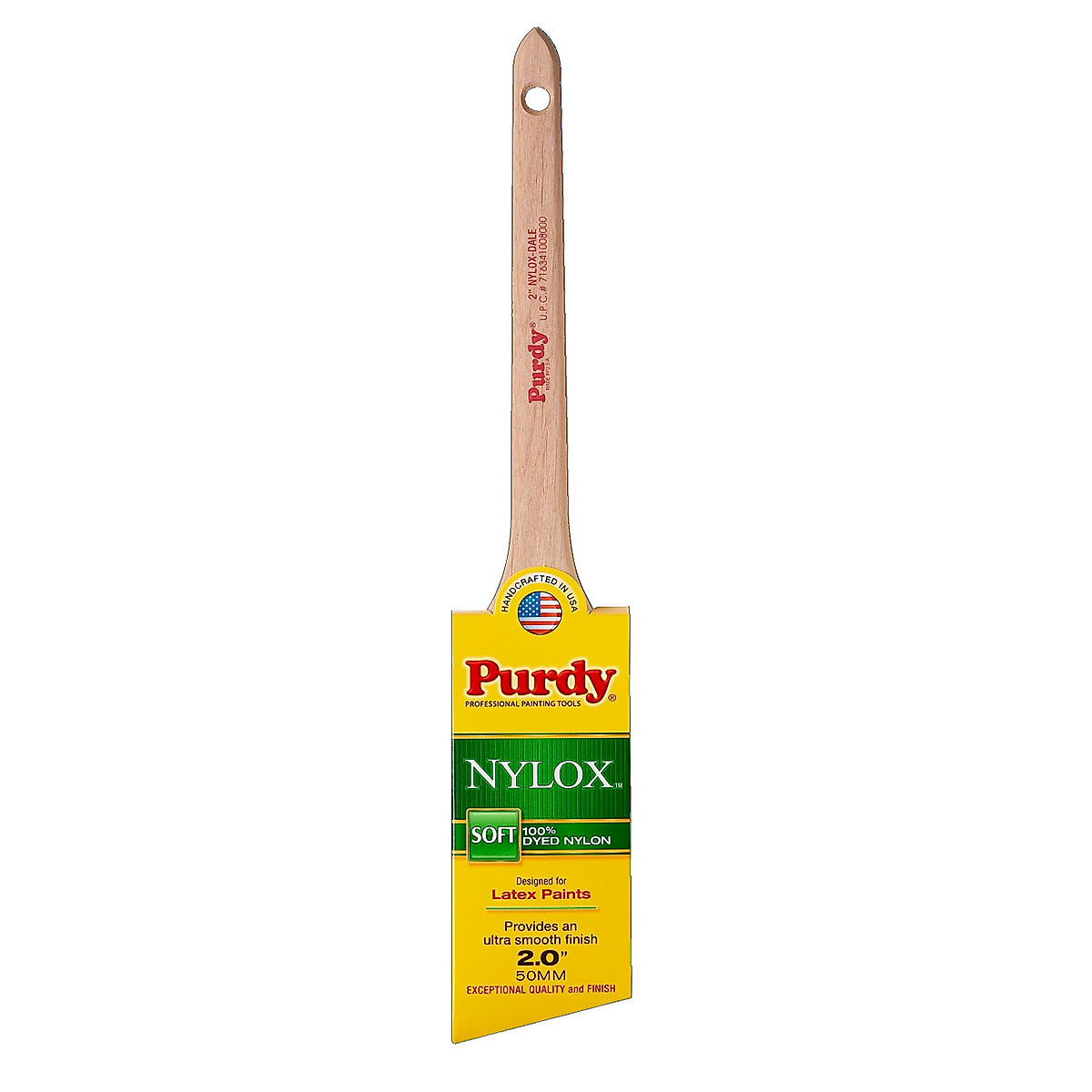 2" Purdy 144080220 Nylox Dale Angled Sash Paint Brush, Tynex Nylon