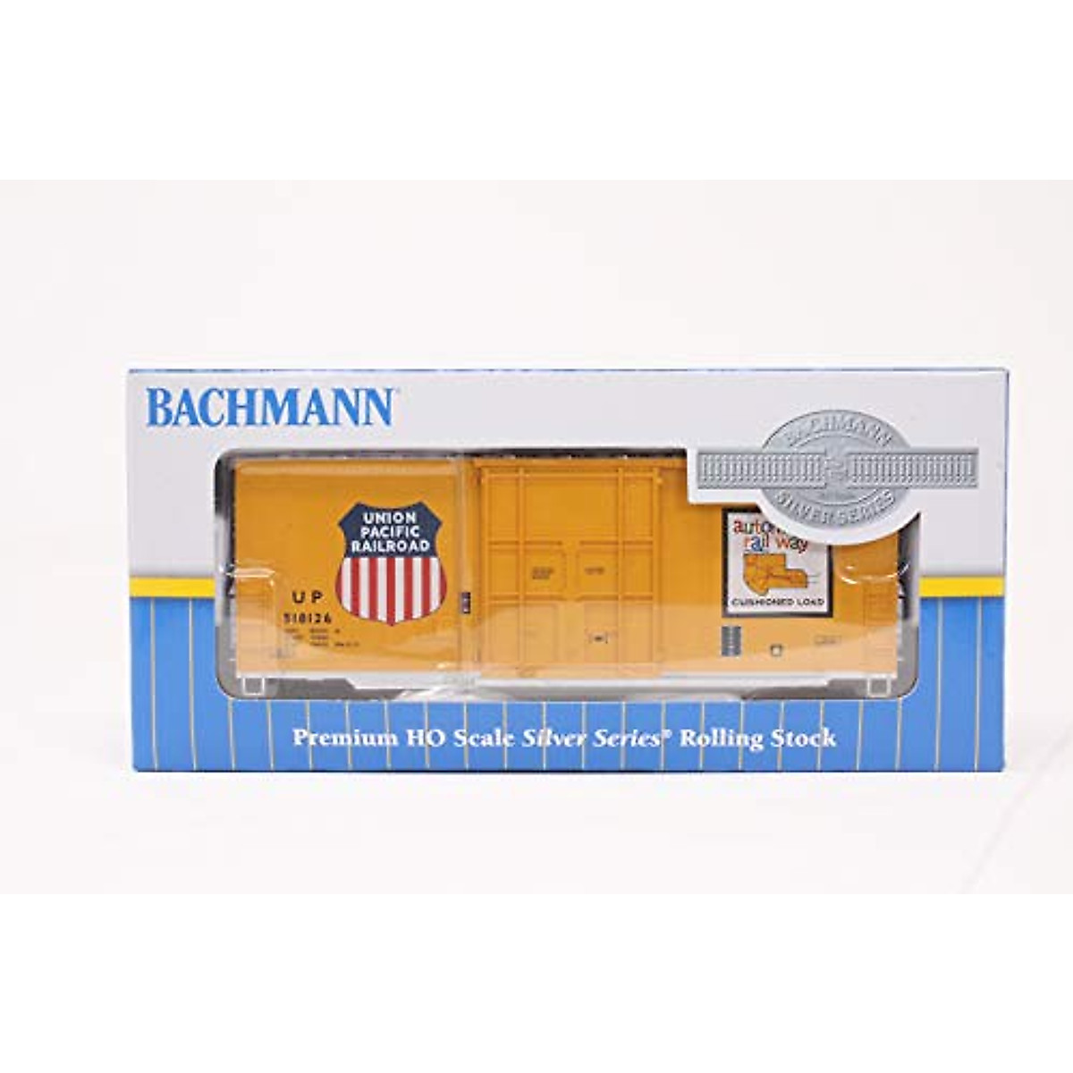 Bachmann Trains - High-Cube Box Car with Sliding Door - Union Pacific® - HO Scale Silver
