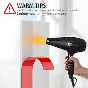 Door Draft Stopper Under Door Draft Blocker Insulator Door Sweep Weather Stripping Noise Stopper Strong Adhesive 2" Width x 39" Length (White)