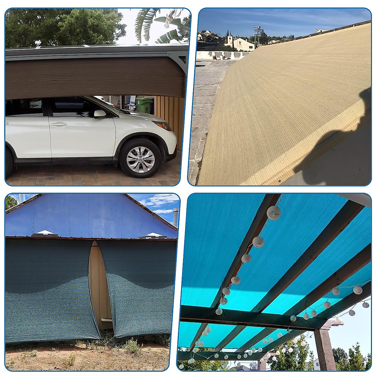 TANG Sunshades Depot 6x15' Ft Green Sunscreen Shade Fabric Roll 95% U*V Block Privacy Screen Windscreen Shade Cloth Mesh Fabric Raw Roll No Grommets for Outdoor Garden Plant Greenhouse Barn