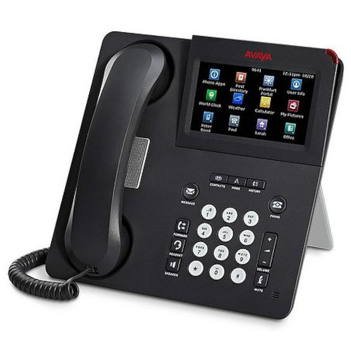 Avaya 9641G POE Corded IP Phone Without Power Adapter (Renewed)