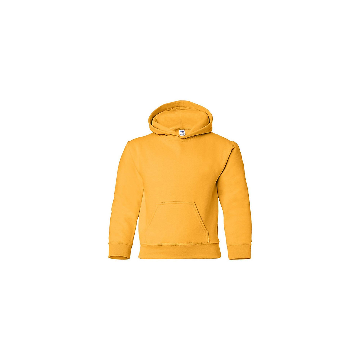 Gildan unisex child Youth Hooded Sweatshirt(Gold)