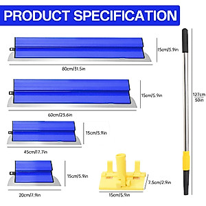 Drywall Bucket Scraper - Stainless Steel Drywall Putty Scraper - Multifunctional Bucket Scoop, Portable Hand Tool with Handle for Pulling Off Strips