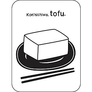 Smartcontrast Montessori Cards(R) Hello, My Food: 20 large-size high-contrast cards perfect for your child's brain development.